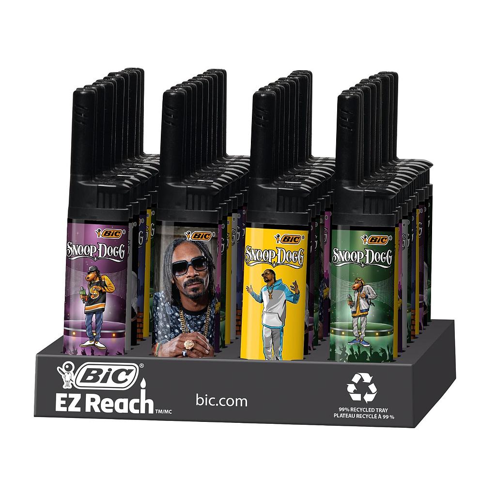 Disposable Lighters Bic EZ Reach Snoop Dogg Lighter Box of 40 | Maq